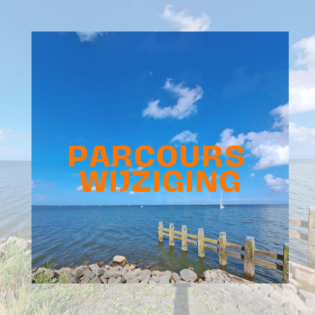 PARCOURS WIJZIGING - IJsselmeer Zwemmarathon